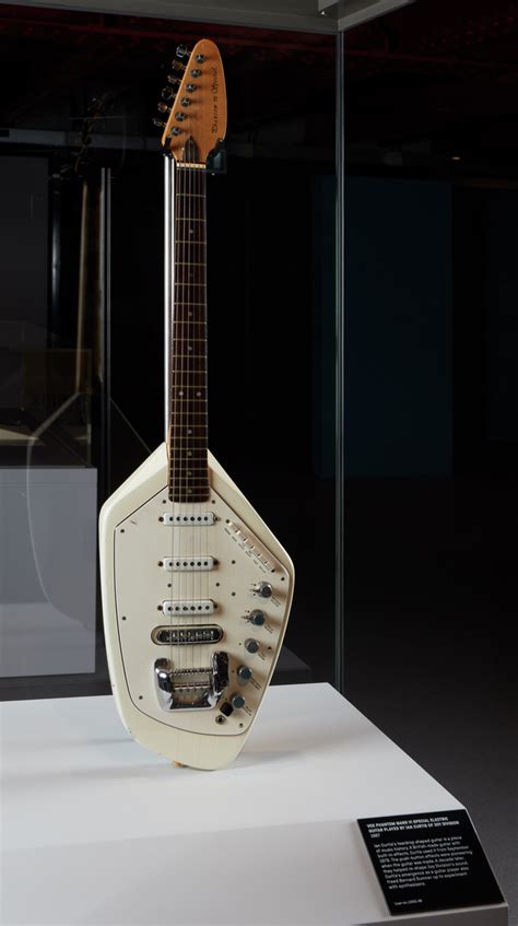 Photos Ian Curtis Iconic Guitar Returns To Manchester For Exhibition