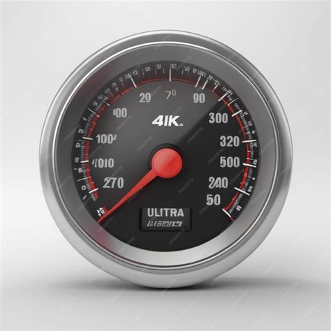 Premium Psd Speedometer Psd On A White Background