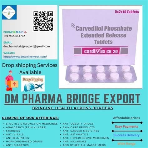 Cardivas Cr 20 Tablet At ₹ 199stripe In Nagpur Id 2854177780062