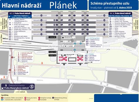 Hlavní Nádraží Praha Plánek And Mapa Čd