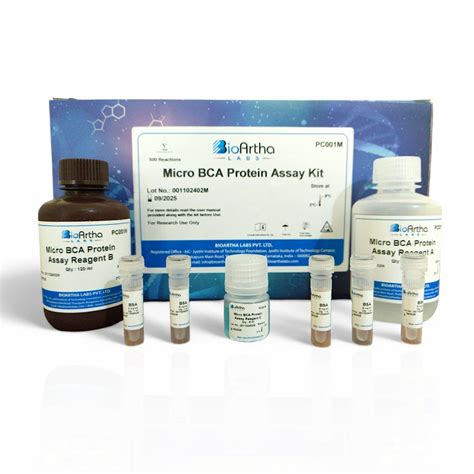 Protein Estimation Kit By Bca Method Micro Assay 500 Reactions At ₹ 10500 Kit Dna Kit In