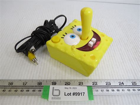 Sponge Bob Tv Game Controller Bodnarus Auctioneering