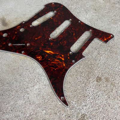 Silver Sky pickguard 3ply brown tortoise | Reverb Australia