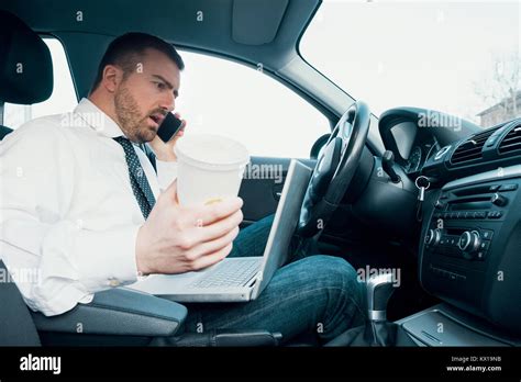 Traffic Jam Stress Man Hi Res Stock Photography And Images Alamy