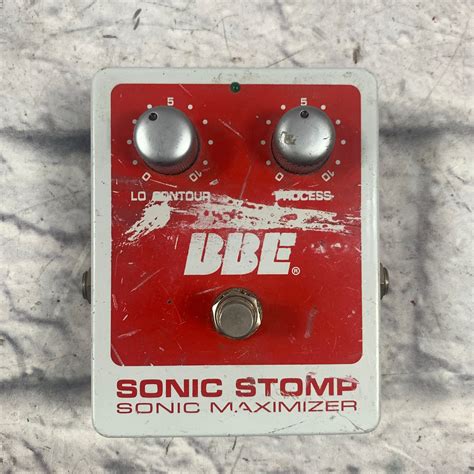 Bbe Sonic Stomp Sonic Maximizer Pedal Evolution Music