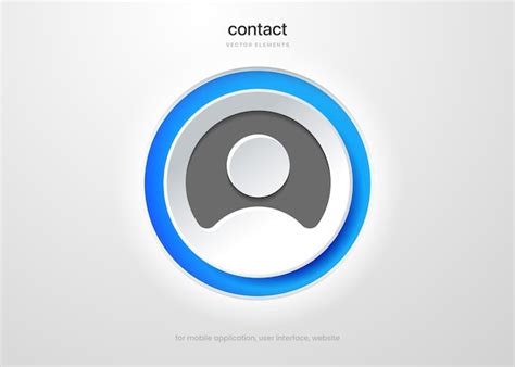 3d 사람 사람 사용자 프로필 아이콘 프로필 사진 기호 Ui Ux용 연락처 아이콘 모바일 앱 Ui 프리미엄 벡터