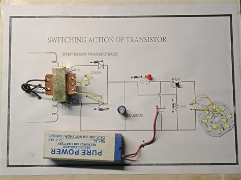 Vigyanics Switching Action Of Transistor Vigyanics