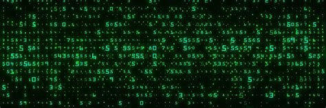 premium photo digital background green matrix coding or hacking