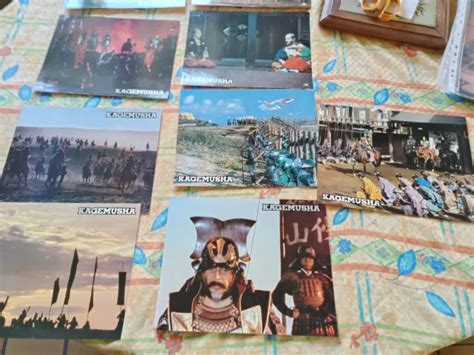 7 Photos Dexploitation Lobby Cards Cinema Film Kagemusha Eur 800