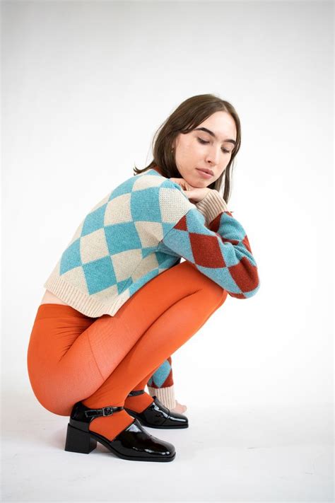 Colored Tights Pantyhose Outfits Socks And Sandals Retro Fashion