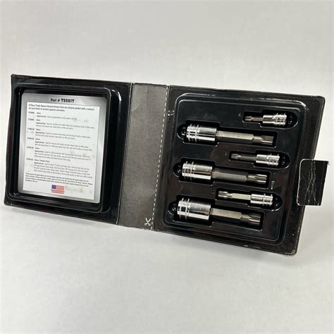 Snap On 6pc Triple Square Socket Driver Set Tsskit Shop Tool Swapper