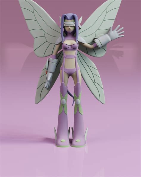 Stl File Kazemon Digimon 🐉 ・3d Printing Template To Download・cults