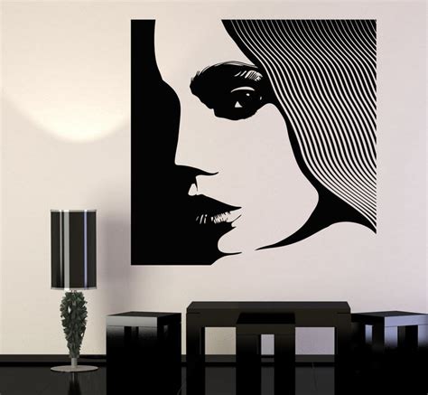 Vinyl Wall Decal Supermodel Beautiful Woman Beauty Salon Hairdresser S