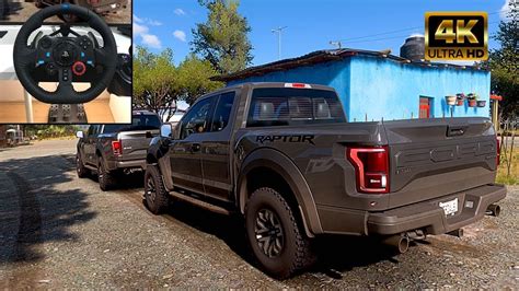 Ford F150 Raptor Forza Horizon 5 Logitech G29 4k Gameplay Youtube