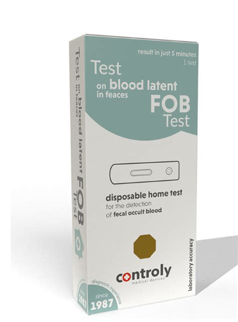 Controly Test On Blood Latent In Feaces Fob Test Lenapharm