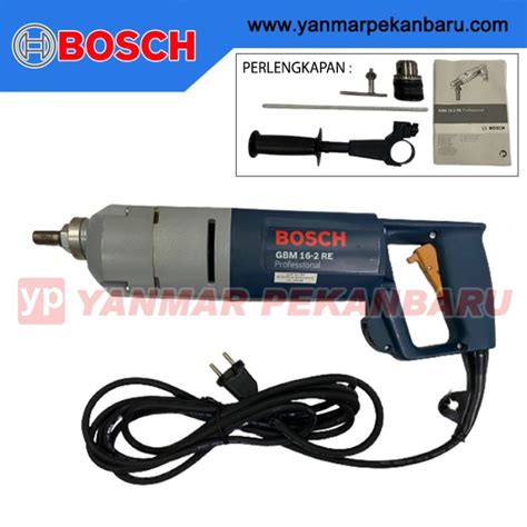 Jual Mesin Bor Tangan Listrik Kayu And Besi 16mm Drill Bosch Gbm 16 2 Re
