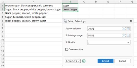 How To Extract Substrings In Excel With Ultimate Suite