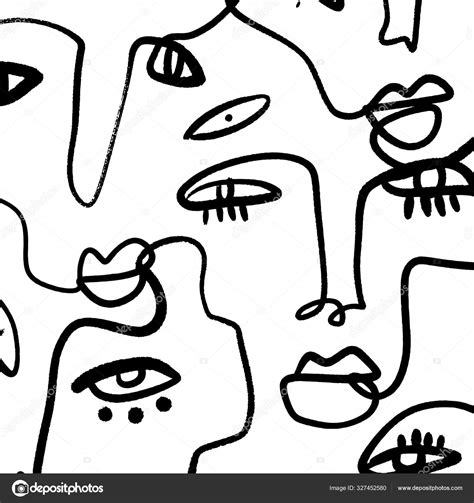 Picasso Line Drawings Of People