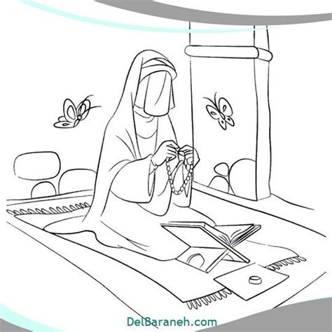نقاشی حضرت زهرا 100 نقاشی و رنگ آمیزی کودکانه درباره حضرت فاطمه ص
