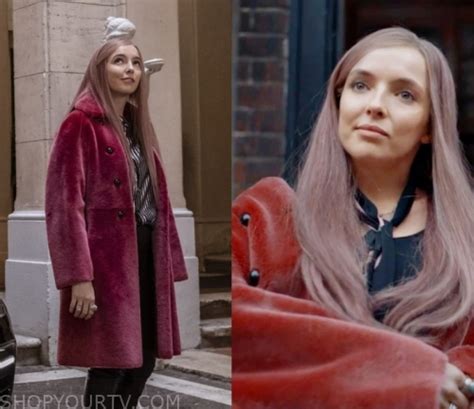 Killing Eve Season 2 Episode 67 Villanelles Pink Fur Coat Shop Your Tv