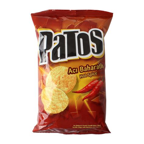 Patos Acı Baharatlı Süper Plus 109 Gr Mısır Cips Cips Bisküvi