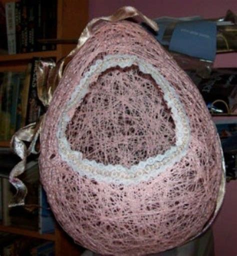 Lacy Easter Eggs Yarn Easter Basket Fun Easter Crafts Easter Egg Projects