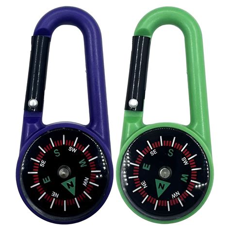Gjx 2pcs Compass Hiking Survivaltension Resistance Compasssecure
