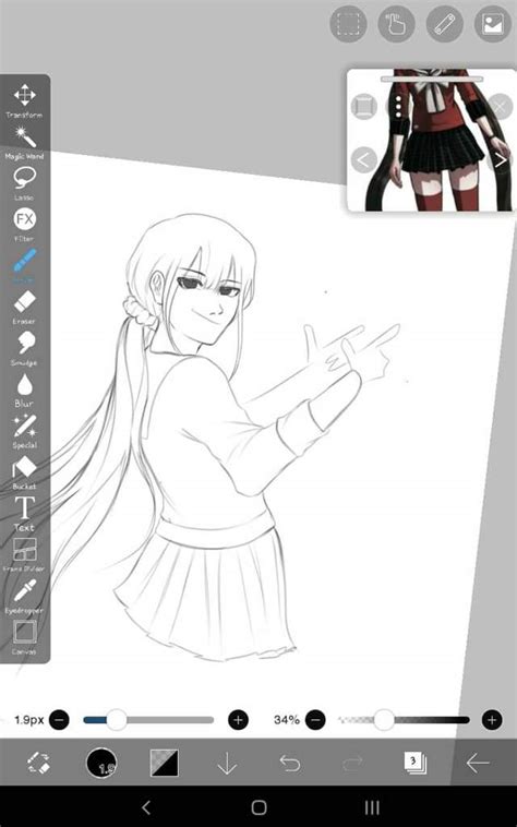 Maki Harukawa Kokichi As Venti Doodle Danganronpa Amino