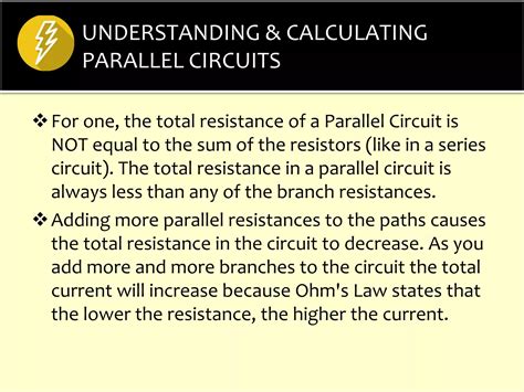 Electronics 10 Parallel Circuit Ppt