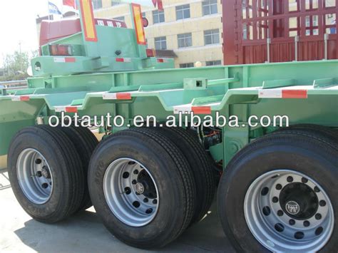 40ft Container Chassis Flatbed Container Trailer High Quality 40ft