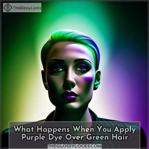 Green Hair Dye Over Faded Purple At Rebecca Skinner Blog