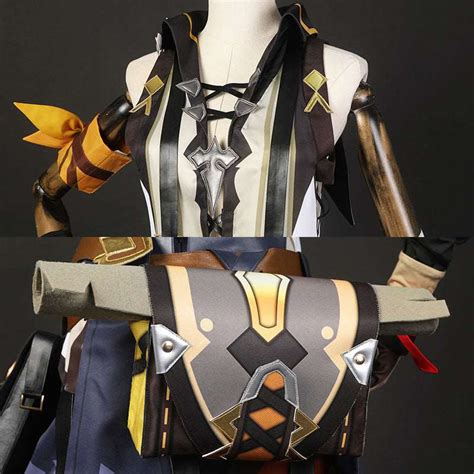Genshin Impact Bennett Cosplay Costume Winkcosplay