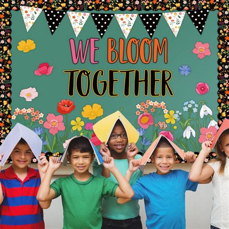 Flower Classroom Bulletin Board