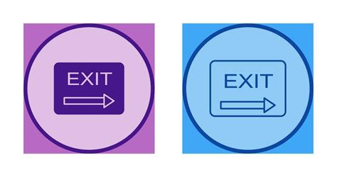 Unique Exit Vector Icon 29280246 Vector Art At Vecteezy