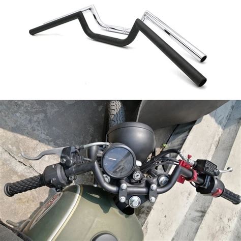 可開發票摩託車複古改裝分離車把 Cnc鋁閤金手把 小忍者街車gn太子cbt野狼 分離把 通用 改裝 分離車把 蝦皮購物