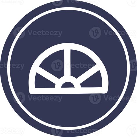 Protractor Math Equipment Circular Icon 44965665 Png