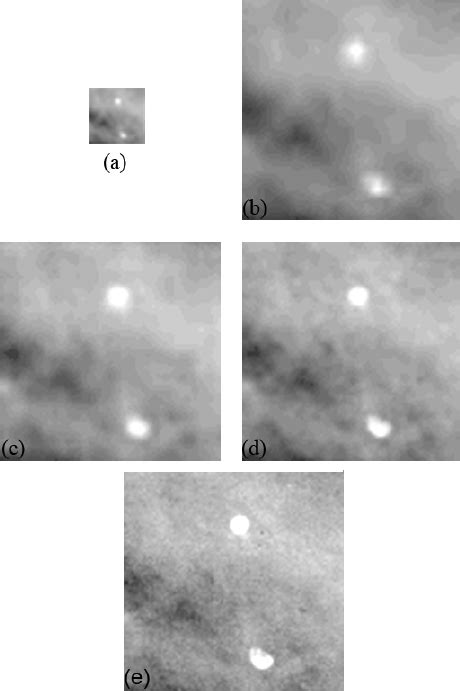 An Roi From Test A Low Resolution Image B Bicubic Interpolation