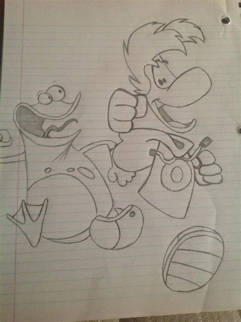 Rayman And Globox By Angrybird54 On Deviantart