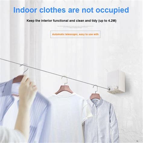 Telescopic Stainless String Invisible Clothesline Grandado