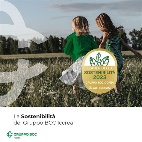 Gruppo Bcc Iccrea Su Linkedin Gruppobcciccrea Sostenibilità