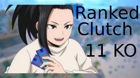 Momo Clutches Ranked And Drops 11 Kos Season 10 My Hero Ultra Rumble