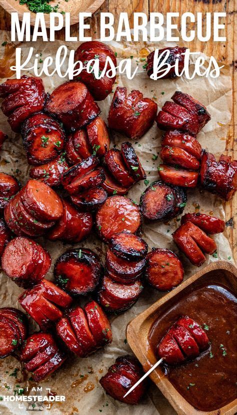 Maple Bbq Hasselback Kielbasa Bites Recipe