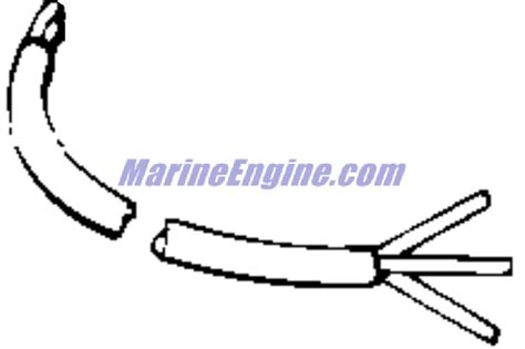 Evinrude Johnson OMC 0512370 TUBING