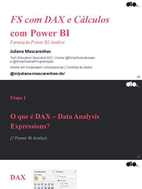 Introdução A Dax Data Analysis Expressions Pdf Tabela Banco De
