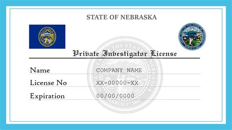 Nebraska Private Investigator License License Lookup