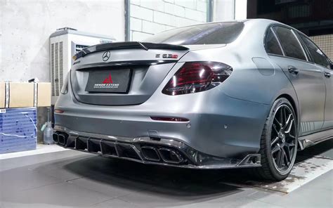 Armorextend Ae Design Carbon Fiber Rear Diffuser For Mercedes Benz E35