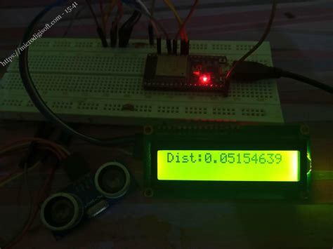 Micropython Hc Sr04 Ultrasonic Sensor With Esp32 Esp8266
