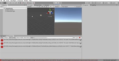 The Name Processmonobehaviourmodification Does Not Exist In The