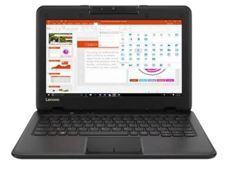 Lenovo 100e Chromebook 2nd Gen 11 6 Intel Celeron Black EBay