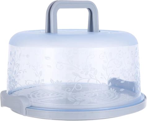 Atrdto 1pc 12 Inch Pie Carrier With Lid And Handle Pizza